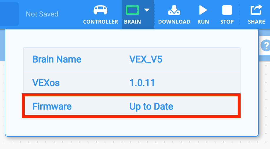 VEX AMCDemo - Industrial Robotics - Lab 1 - Check Firmware VEX AMCDemo - Industrial Robotics - Lab 1 - Check Firmware